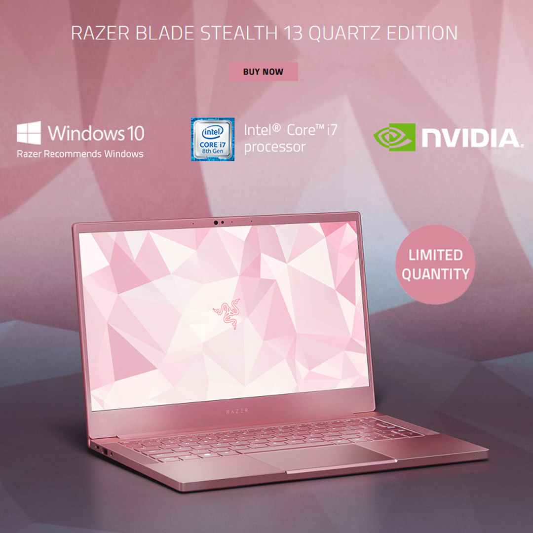 Razer Quartz in your area เกมมิ่งเกียร์เซ็ตใหม่ สีชมพูทั้งตัวและหัวใจ ...